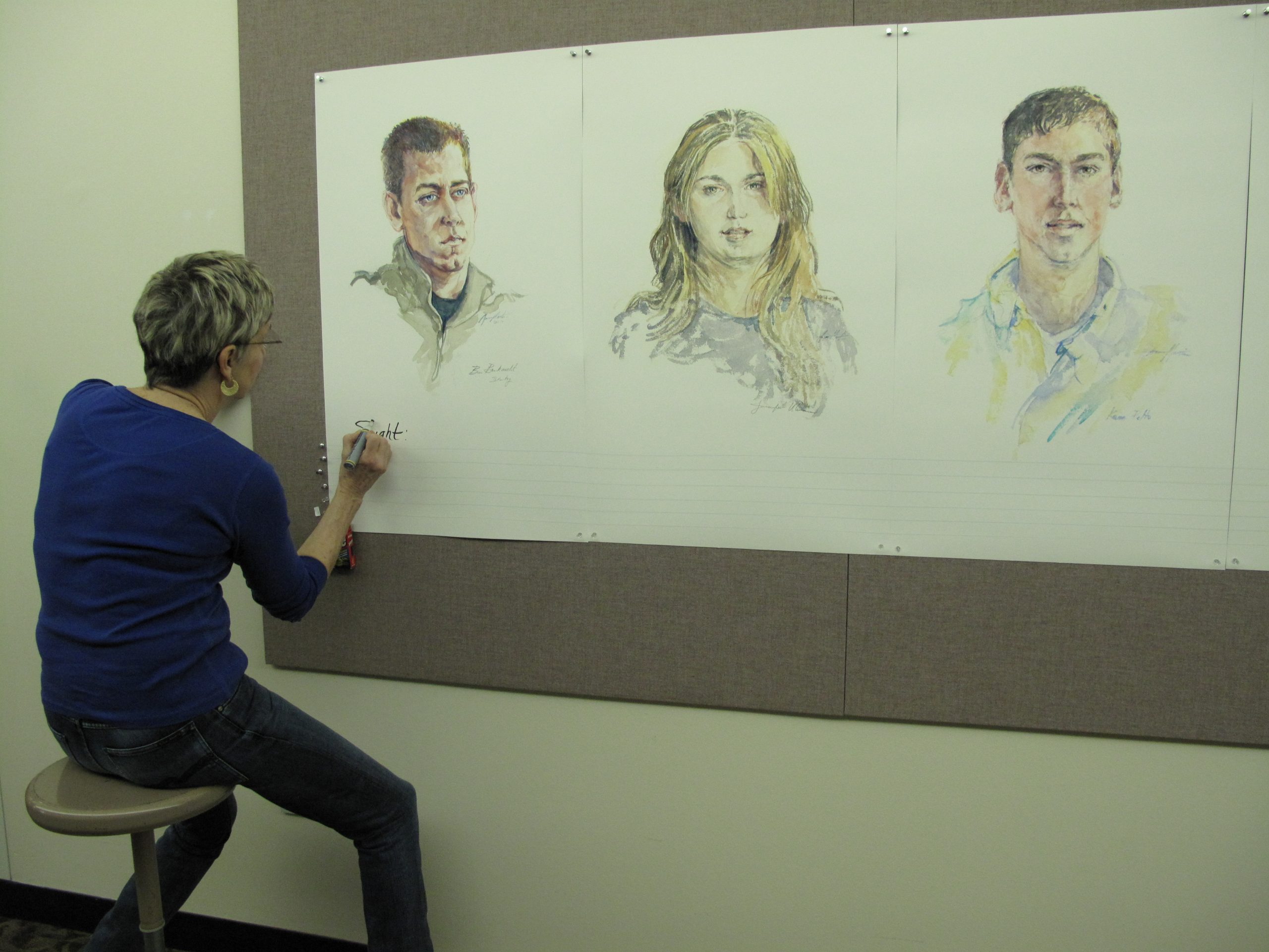 Art Exhibition Features Gustavus Students in the ROTC - News