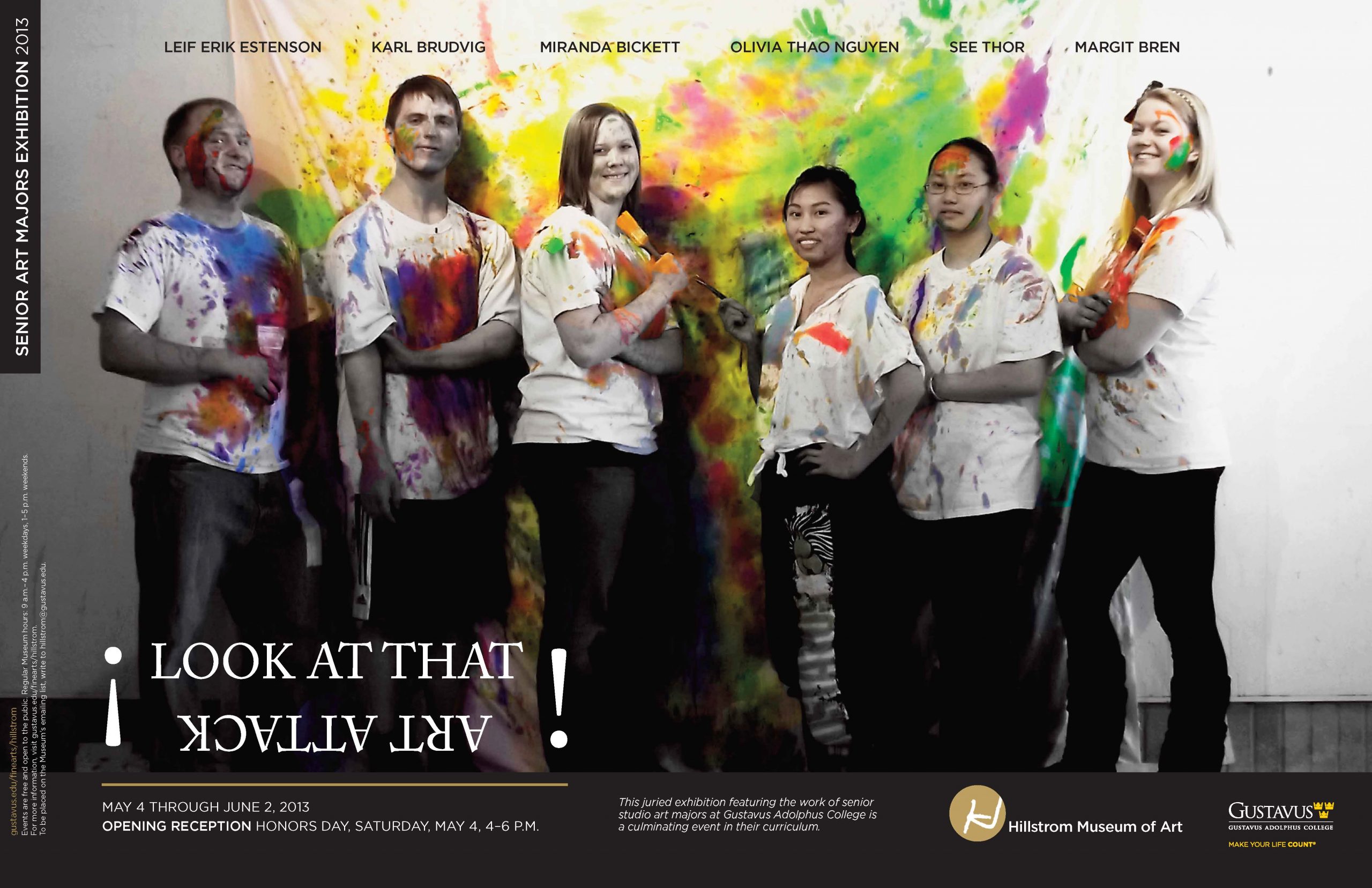 Senior Studio Art Majors to Display Work at Hillstrom Museum - News